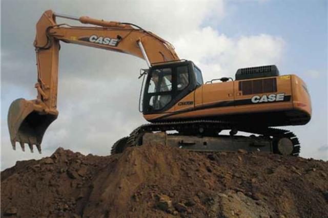 Especificações Escavadeira Case CX470B - Máquinas Novas